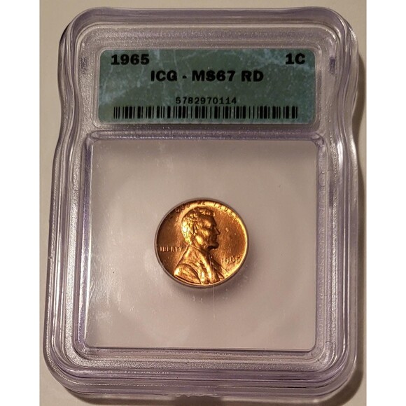 Us Mint | Other | 965 Lincoln Memorial Cent Ms67 Red Icg | Poshmark